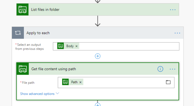 Microsoft Flow Recurring Workflow To Copy Files From Local Shared Path To Sharepoint Document